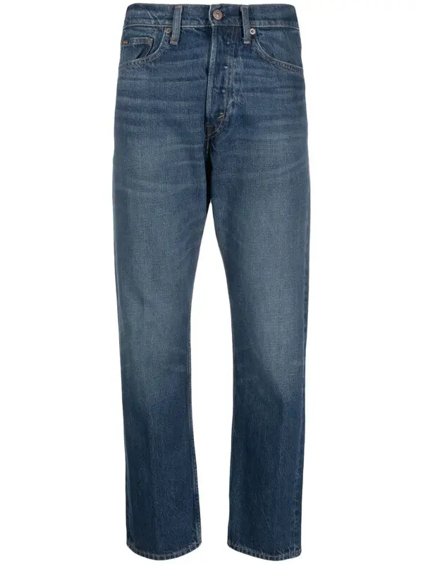 Polo Ralph Lauren 3x1 Rigid High-waist Cropped Jeans