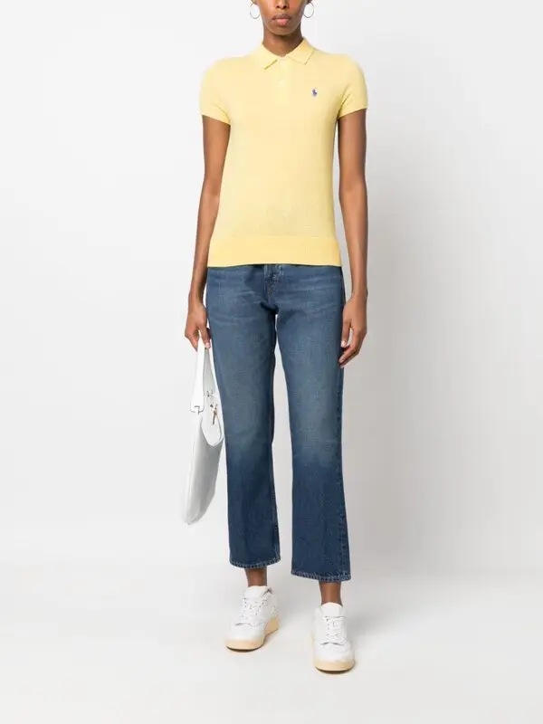 Polo Ralph Lauren 3x1 Rigid High-waist Cropped Jeans