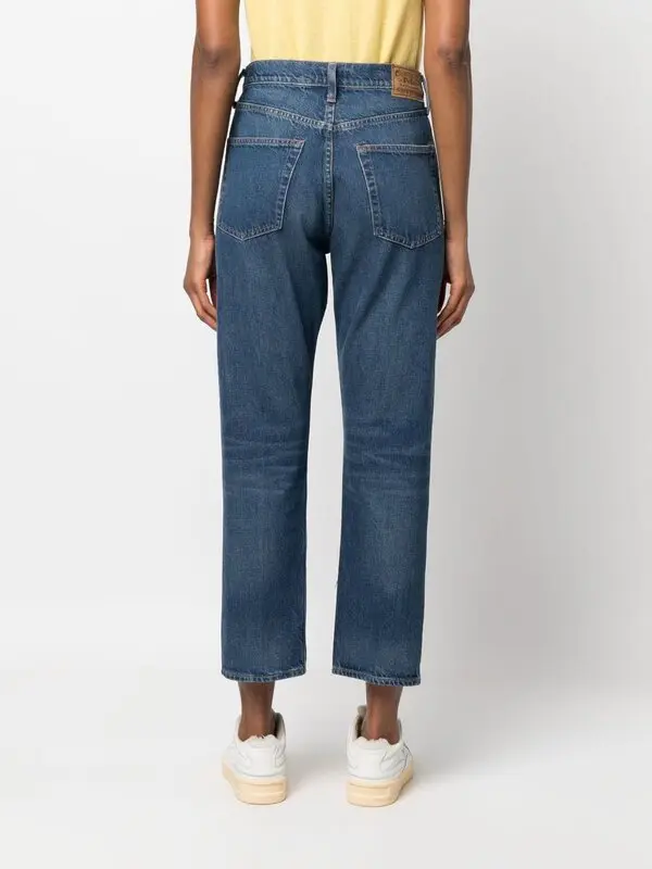 Polo Ralph Lauren 3x1 Rigid High-waist Cropped Jeans