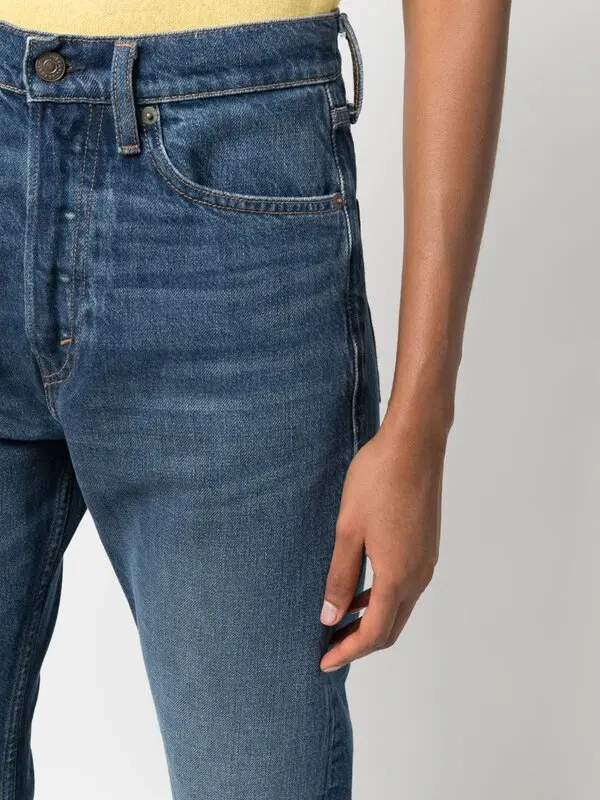 Polo Ralph Lauren 3x1 Rigid High-waist Cropped Jeans