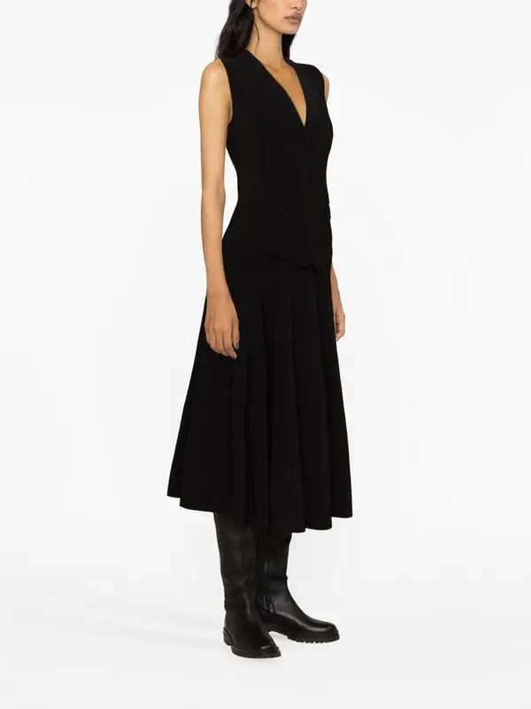 Norma Kamali Notched-lapel Vest