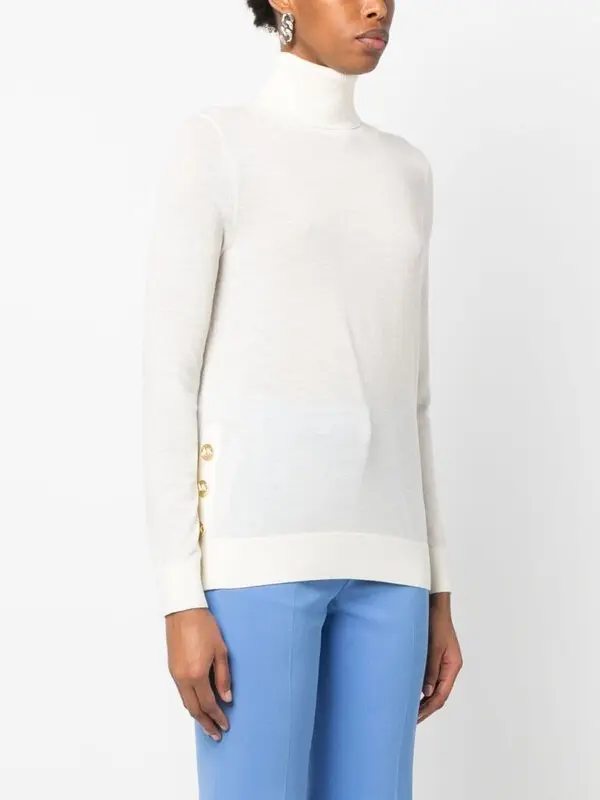 Michael Kors Decorative-button Merino Jumper