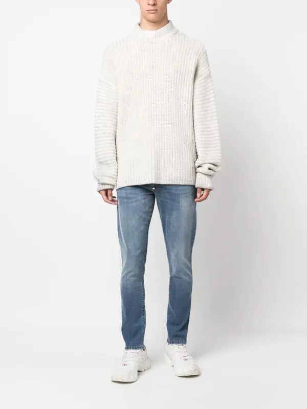 Philipp Plein Logo-patch Skinny Jeans