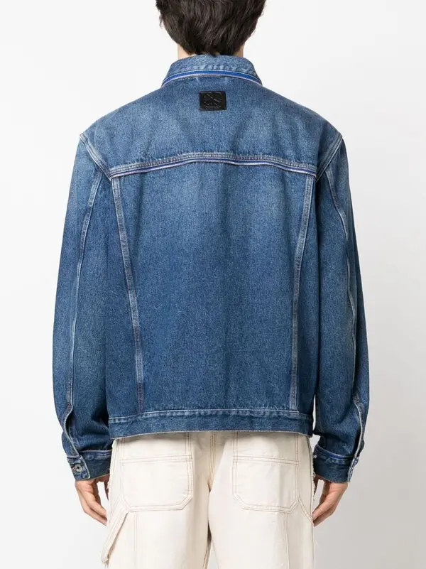 Off-White Zip-embellished Denim Jacket