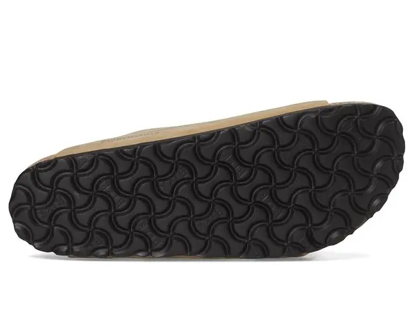 BIRKENSTOCK Arizona Big Buckle Oiled Leather Sandals - Brown