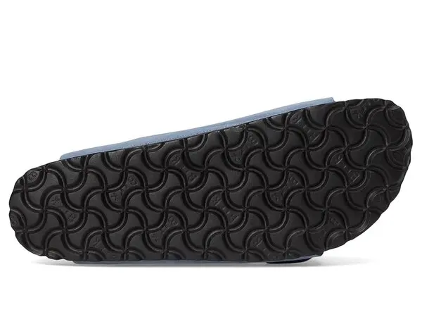 BIRKENSTOCK Arizona Nubuck Leather Sandals - Blue