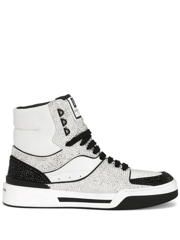 Dolce & Gabbana Roma High-top Sneakers - White
