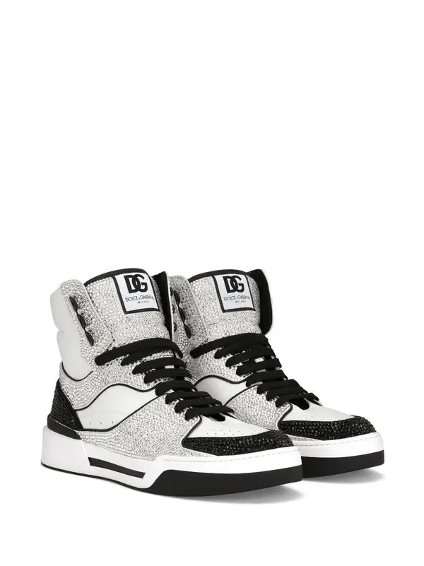 Dolce & Gabbana Roma High-top Sneakers - White