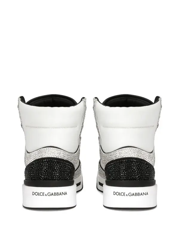 Dolce & Gabbana Roma High-top Sneakers - White