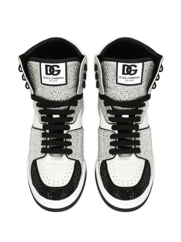 Dolce & Gabbana Roma High-top Sneakers - White