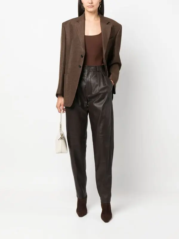 Ralph Lauren Rogers Leather Pants