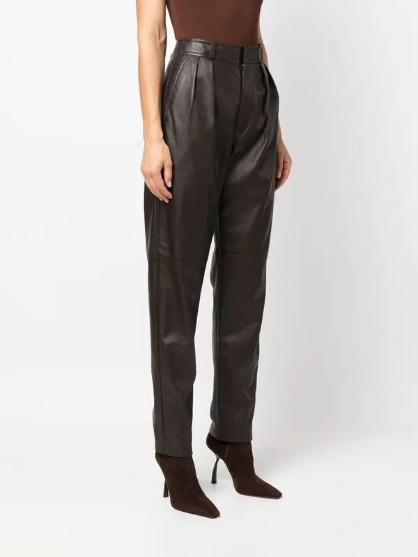 Ralph Lauren Rogers Leather Pants