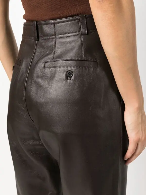 Ralph Lauren Rogers Leather Pants