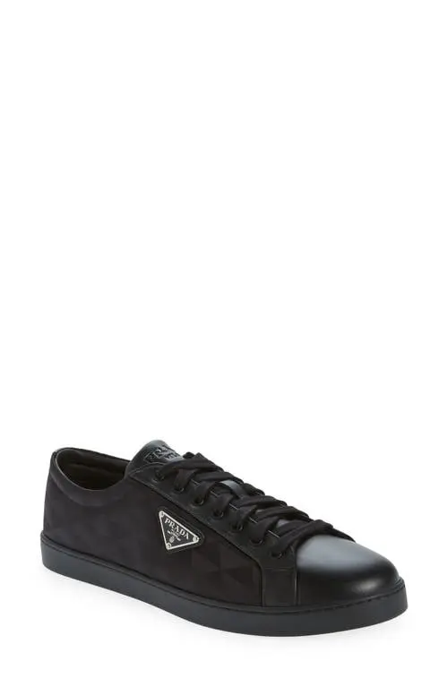 Prada Triangle Logo Sneakers - Nero