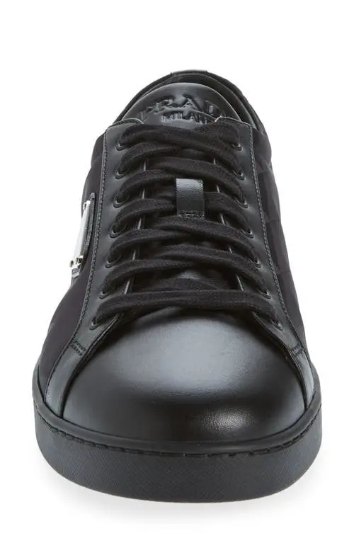 Prada Triangle Logo Sneakers - Nero
