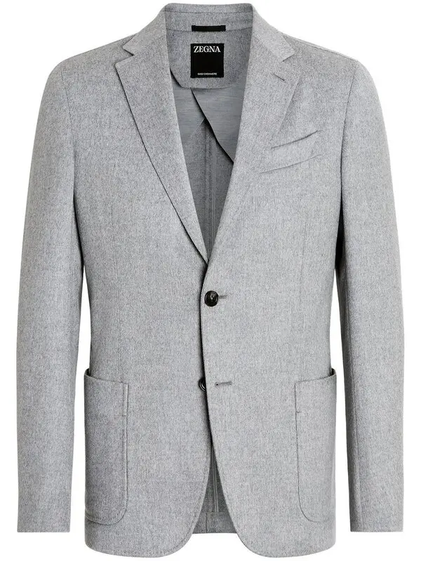Zegna Oasi Single-breasted Cashmere Blazer