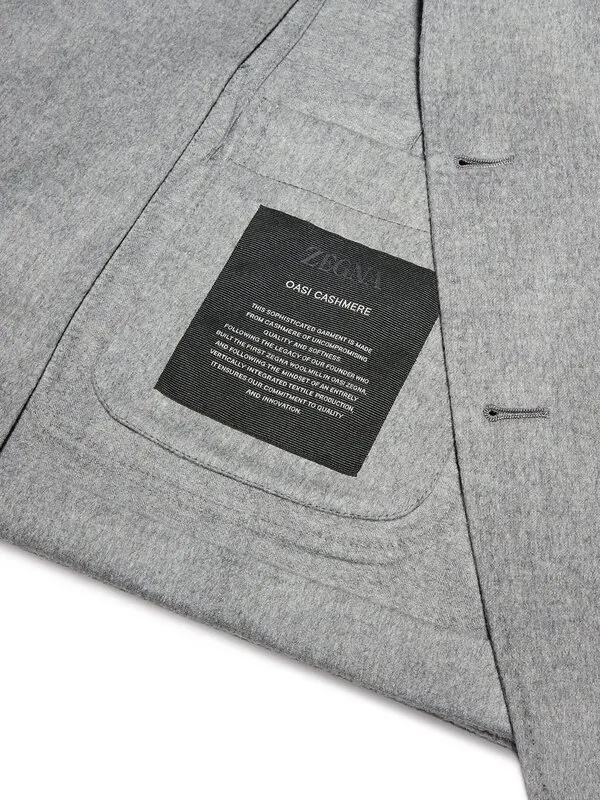 Zegna Oasi Single-breasted Cashmere Blazer
