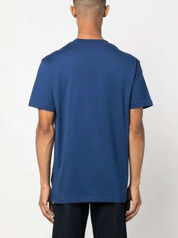 Philipp Plein Gothic Plein Logo-print T-shirt - Blue