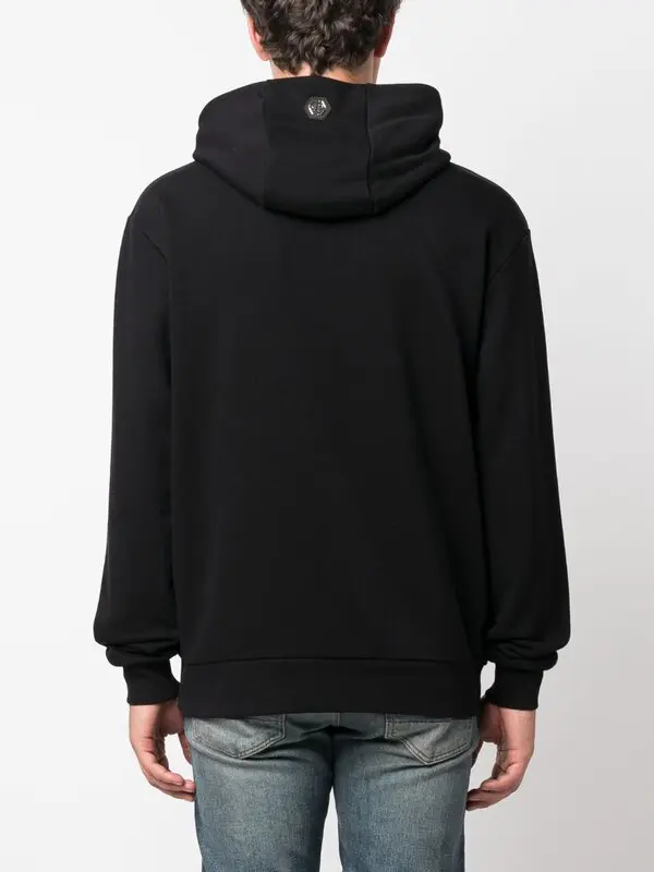 Philipp Plein Rhinestone-embellished Teddy Bear Hoodie