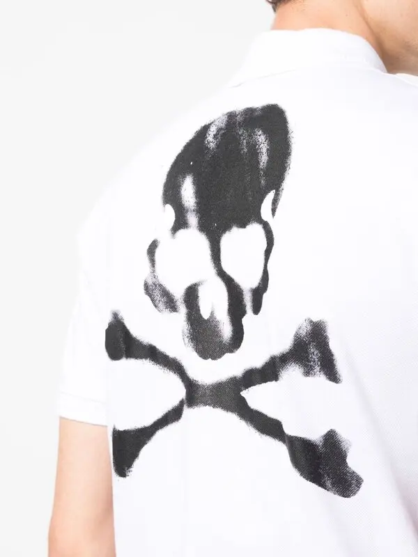 Philipp Plein Logo-print Cotton Polo Shirt