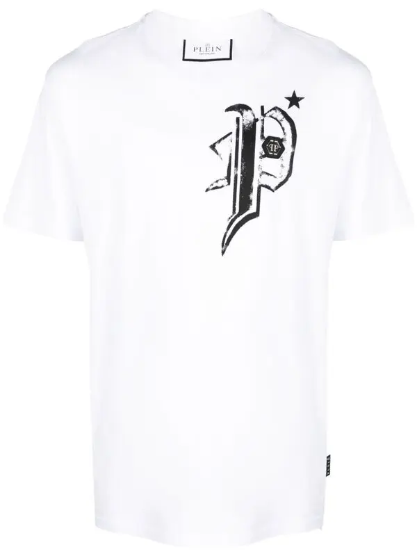 Philipp Plein Logo-print Cotton T-shirt - White