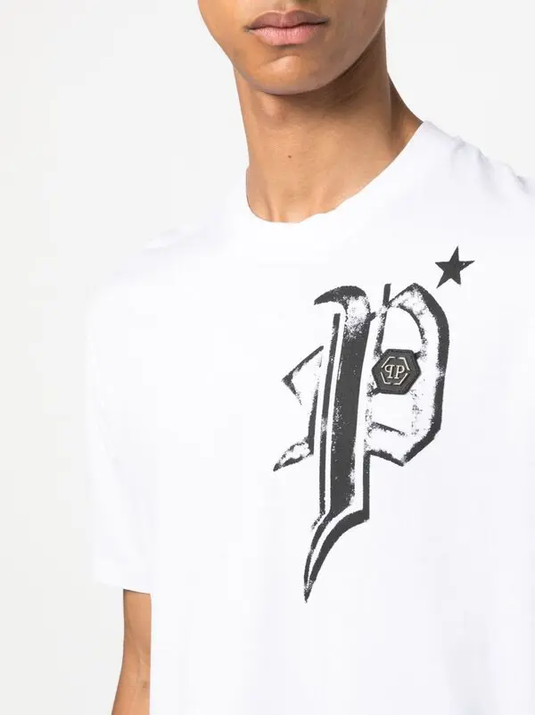 Philipp Plein Logo-print Cotton T-shirt