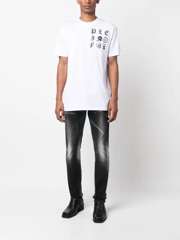 Philipp Plein Gothic Plein Logo-print T-shirt