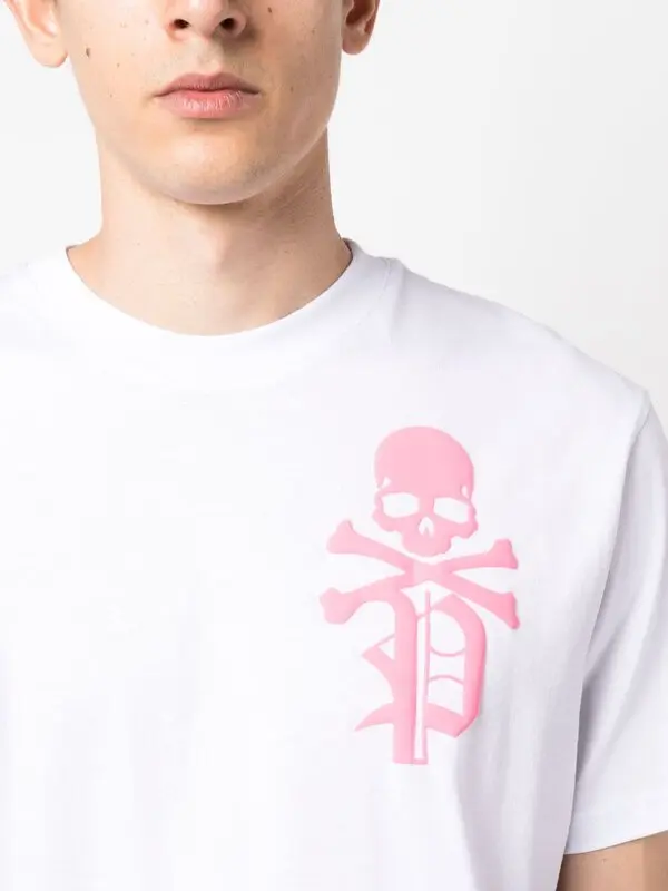 Philipp Plein Ss Skull & Bones Round-neck T-shirt