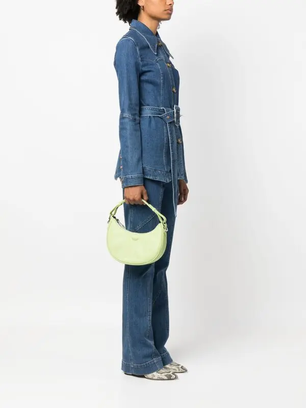 Zadig&Voltaire Curved-body Tote Bag With Logo Plaque