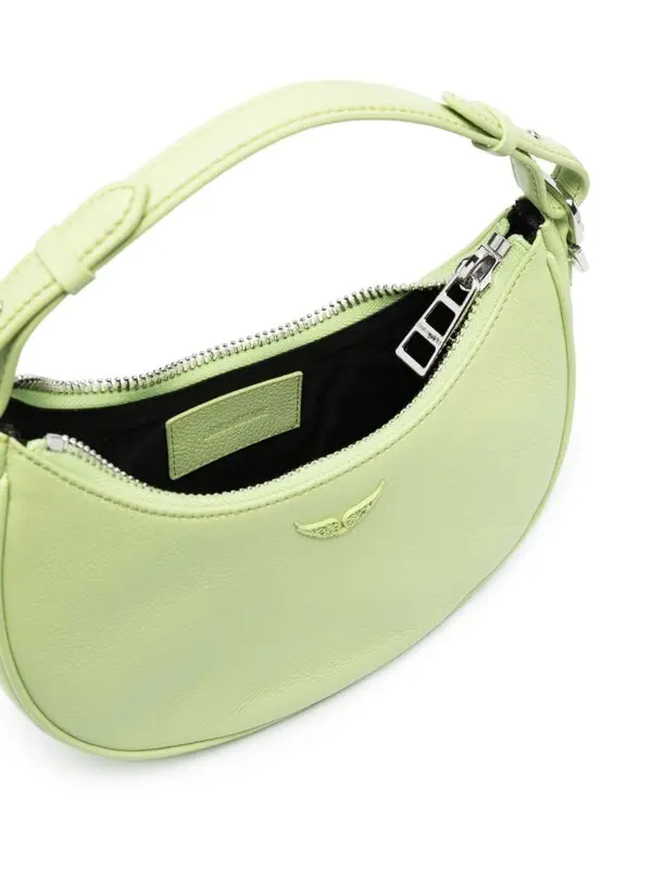 Zadig&Voltaire Curved-body Tote Bag With Logo Plaque