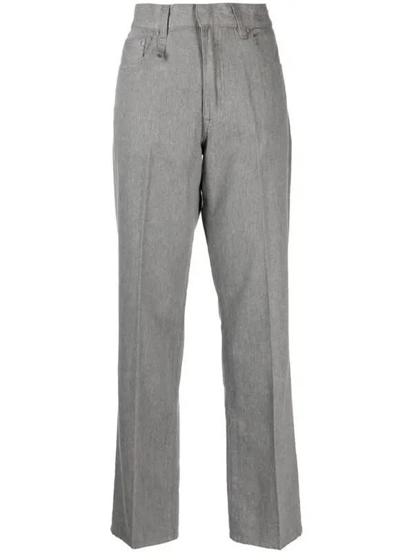 R13 Lemmy Mid-rise Straight-leg Jeans