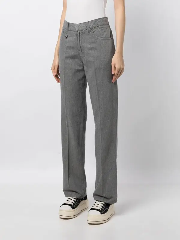 R13 Lemmy Mid-rise Straight-leg Jeans