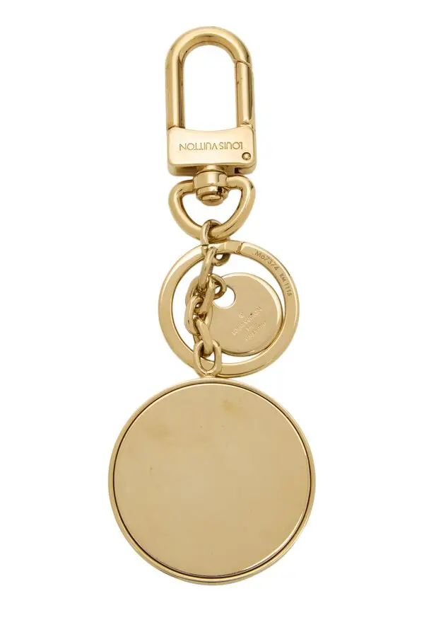 LOUIS VUITTON Circle Monogram Bag Charm - Pink