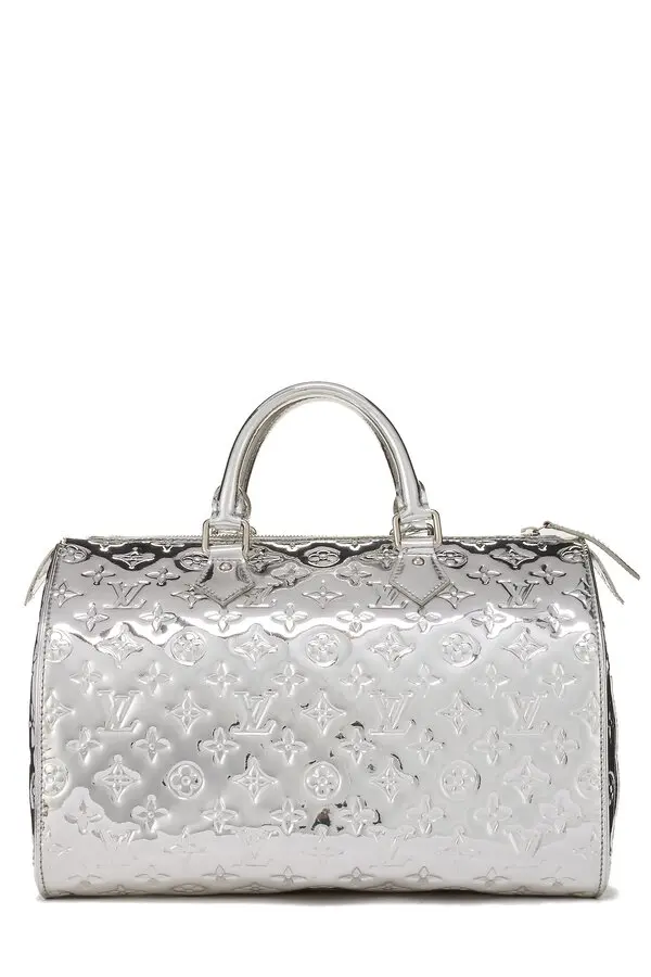 LOUIS VUITTON Monogram Miroir Speedy 35
