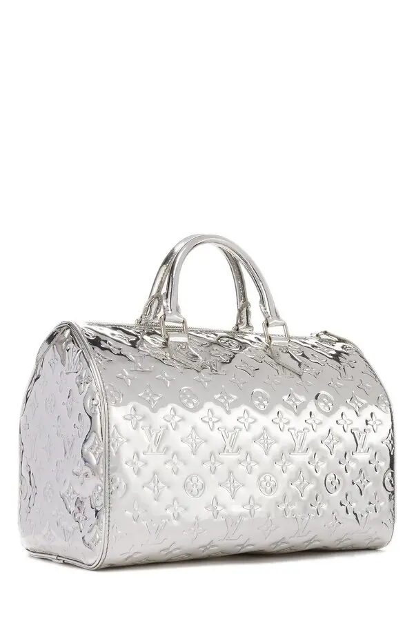LOUIS VUITTON Monogram Miroir Speedy 35