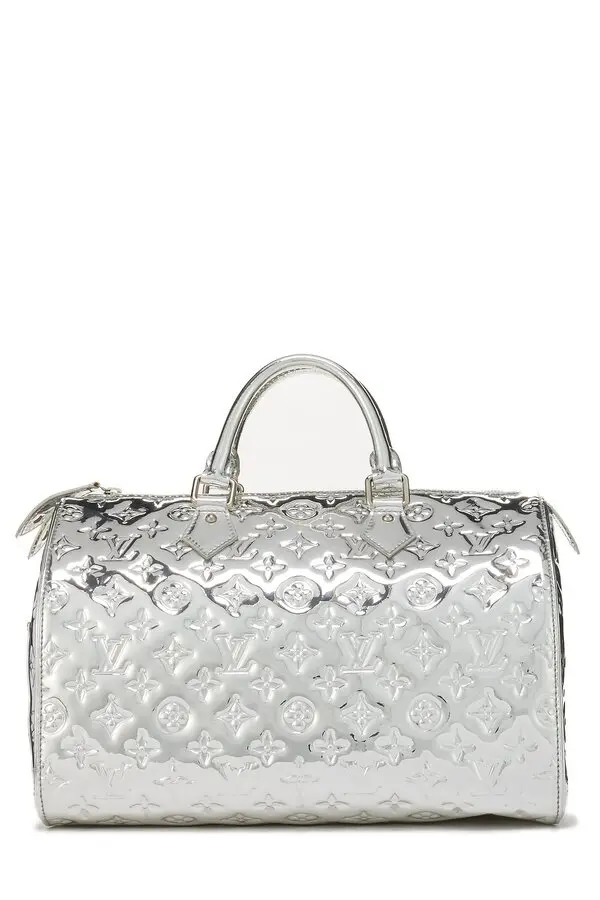 LOUIS VUITTON Monogram Miroir Speedy 35