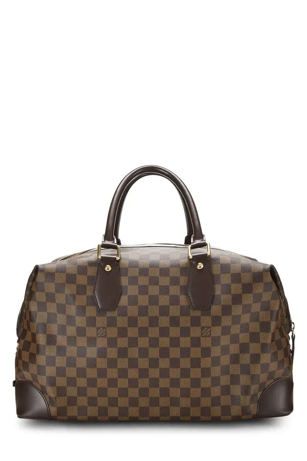 LOUIS VUITTON Damier Ebene Vaslav Travel Bag