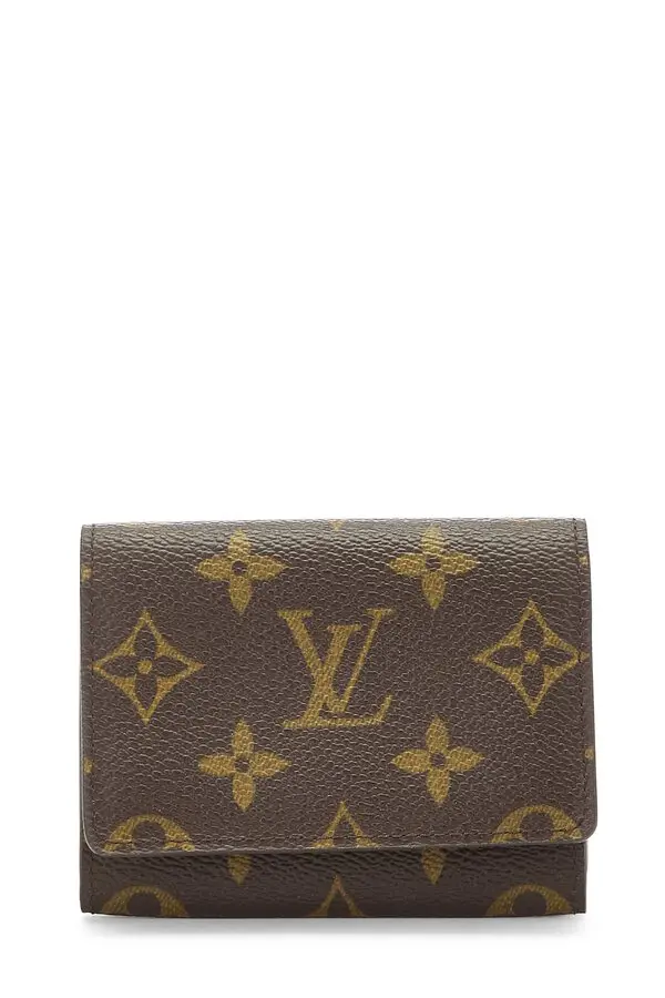 LOUIS VUITTON Monogram Canvas Business Card Holder