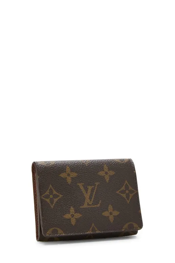 LOUIS VUITTON Monogram Canvas Business Card Holder