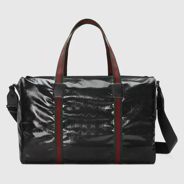 Gucci Maxi Duffle Bag With Web