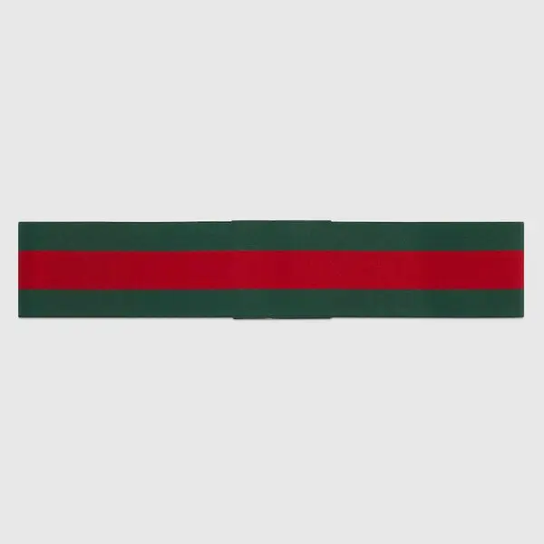 Gucci Luggage Strap With Web And Butterfly Lock - Red