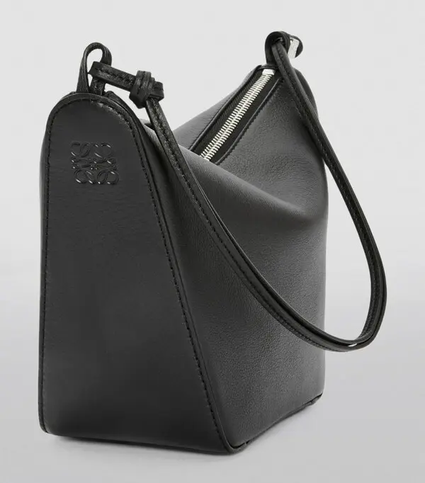 Loewe Calfskin Hammock Bag - Black