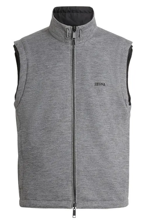 Zegna Zephyr Reversible Vest - Black