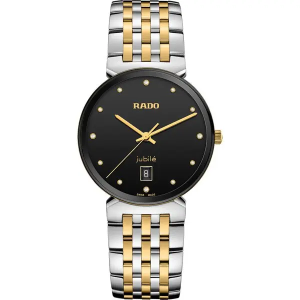 RADO Florence Classic Diamond Bracelet Watch - Black