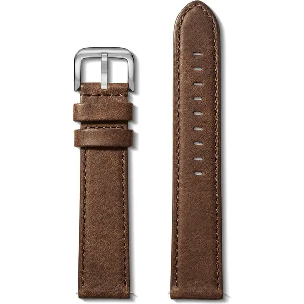 Shinola Grizzly Interchangeable Leather Watchband - British Tan