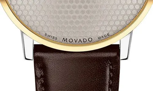 Movado Museum Classic Leather Strap Watch