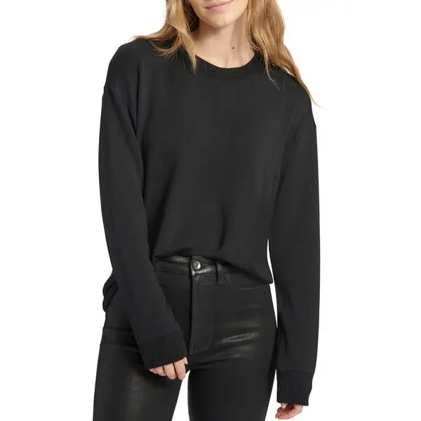 Splendid Crewneck Pullover - Black