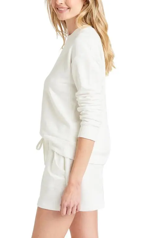 Splendid Crewneck Pullover - White