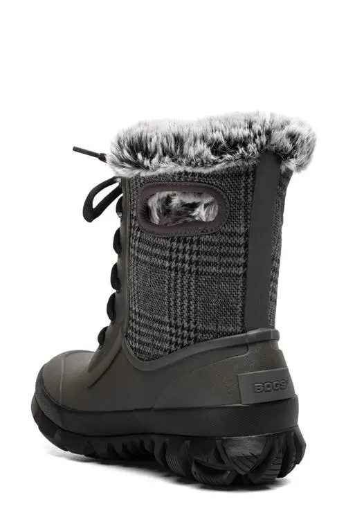 Bogs Arcata Dash Insulated Waterproof Snow Boots - Cement Multi