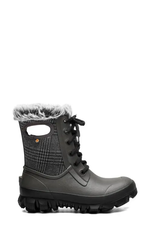 Bogs Arcata Dash Insulated Waterproof Snow Boots - Cement Multi